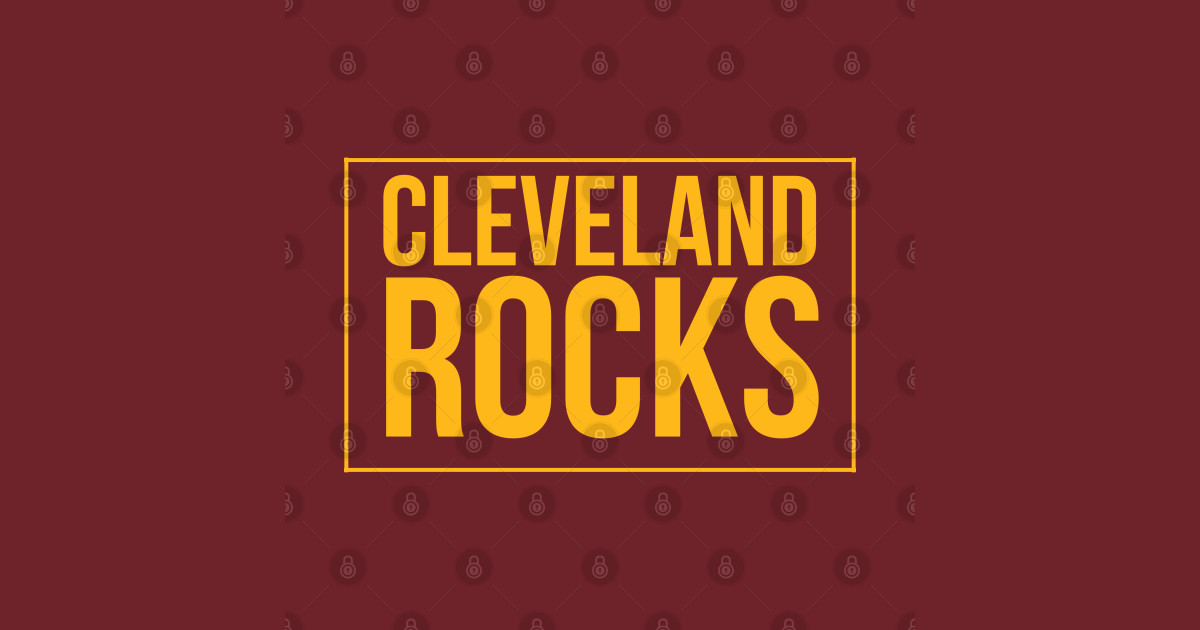 Cleveland Rocks - Basketball - Long Sleeve T-Shirt | TeePublic