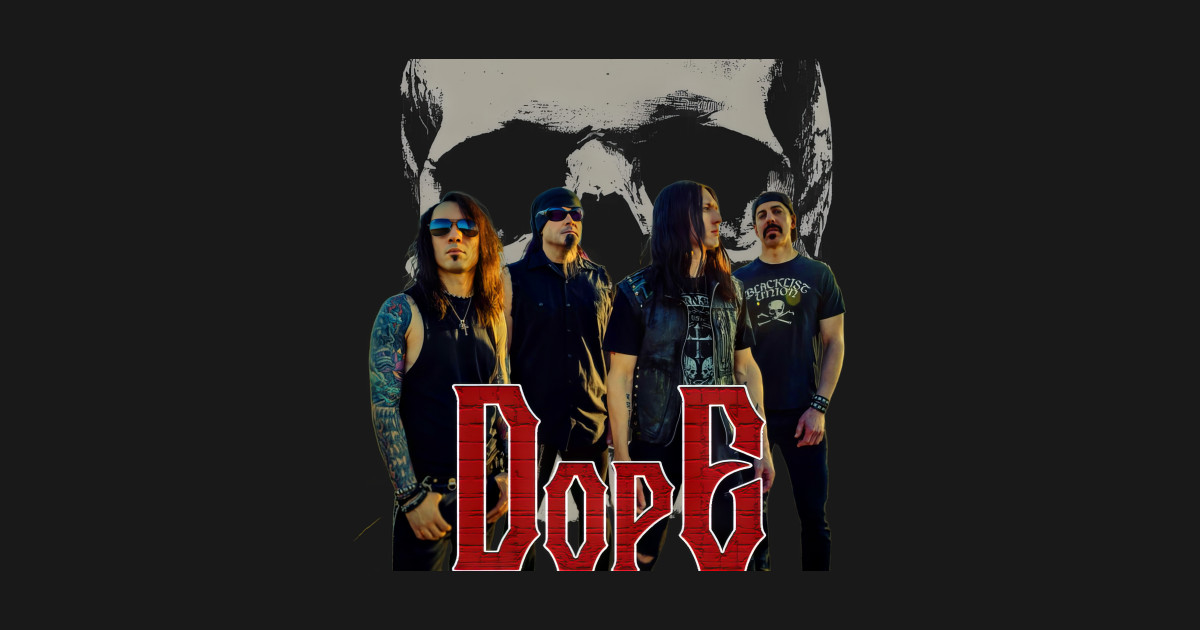 Dope Band - Amine #1218 - Band - T-Shirt | TeePublic