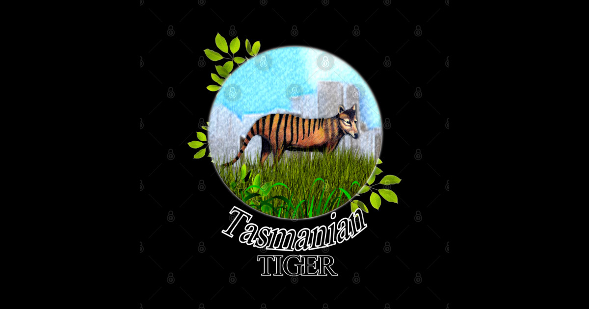 Tasmanian Tiger - Tasmanian Tiger - Sticker | TeePublic