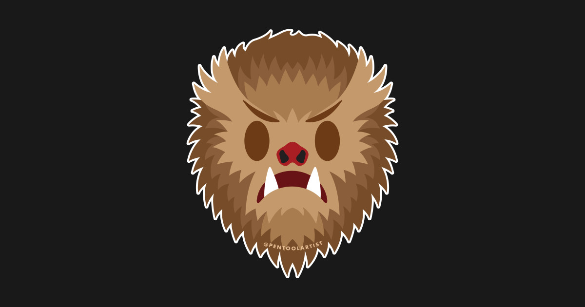 The Cute Werewolf - Wolfman - T-Shirt | TeePublic