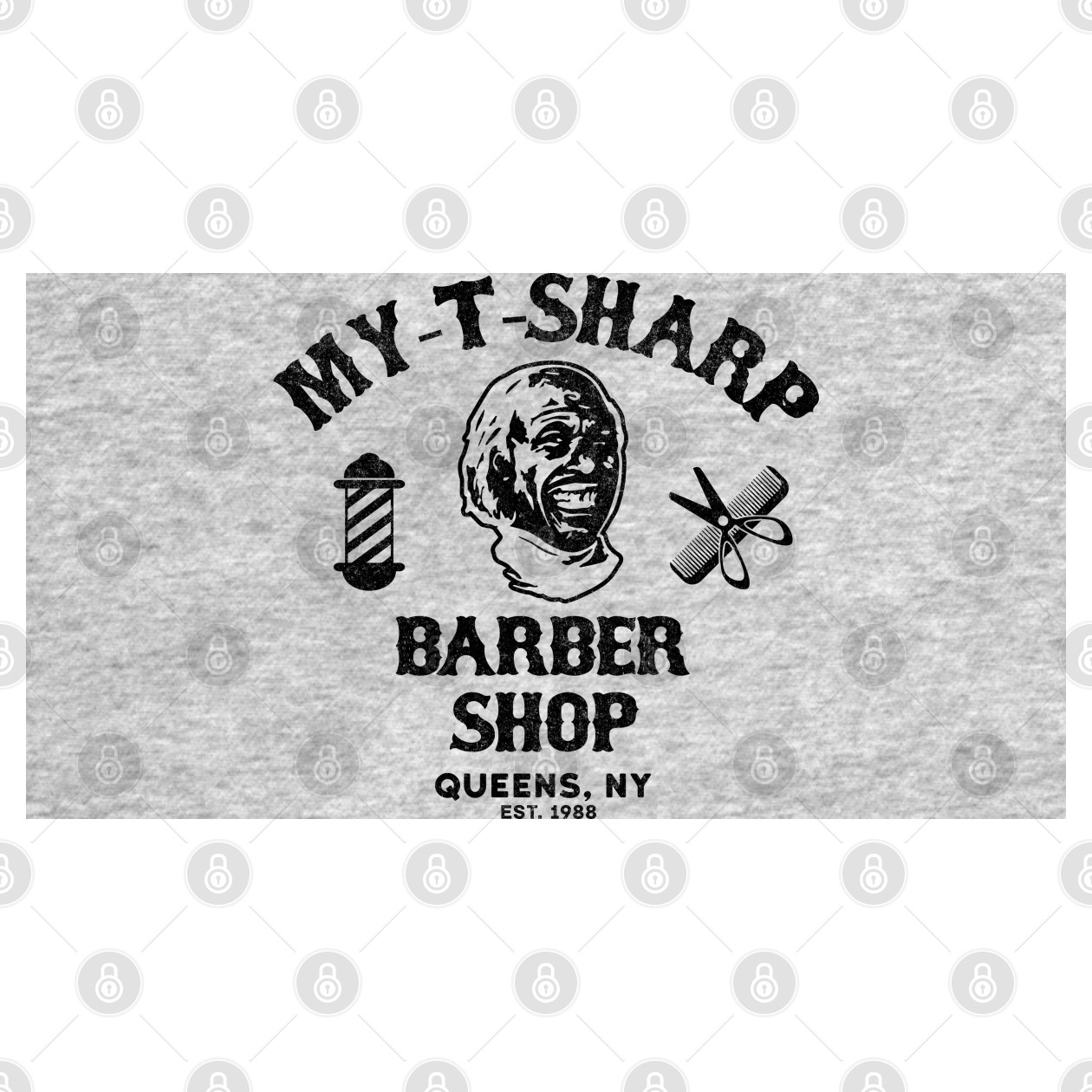 My-T Sharp Barber Shop - Queens, NY - Est. 1988 - Barbershop - T-Shirt ...