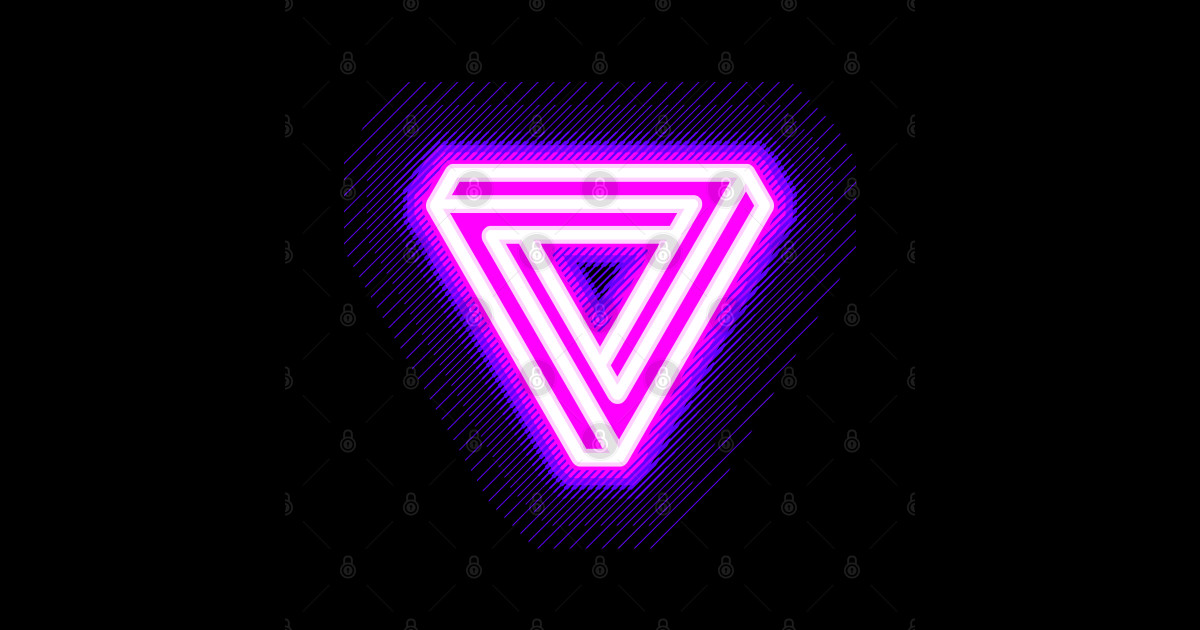 Pink Triangle - Triangle - Posters and Art Prints | TeePublic