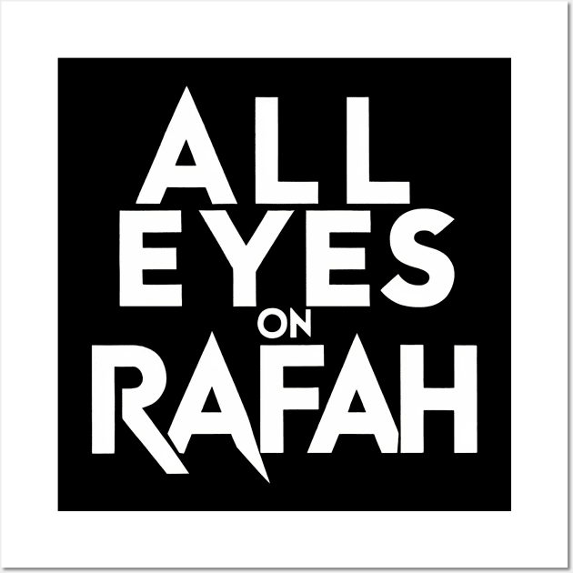 All Eyes On Rafah | White Version - All Eyes On Rafah - Posters and Art ...