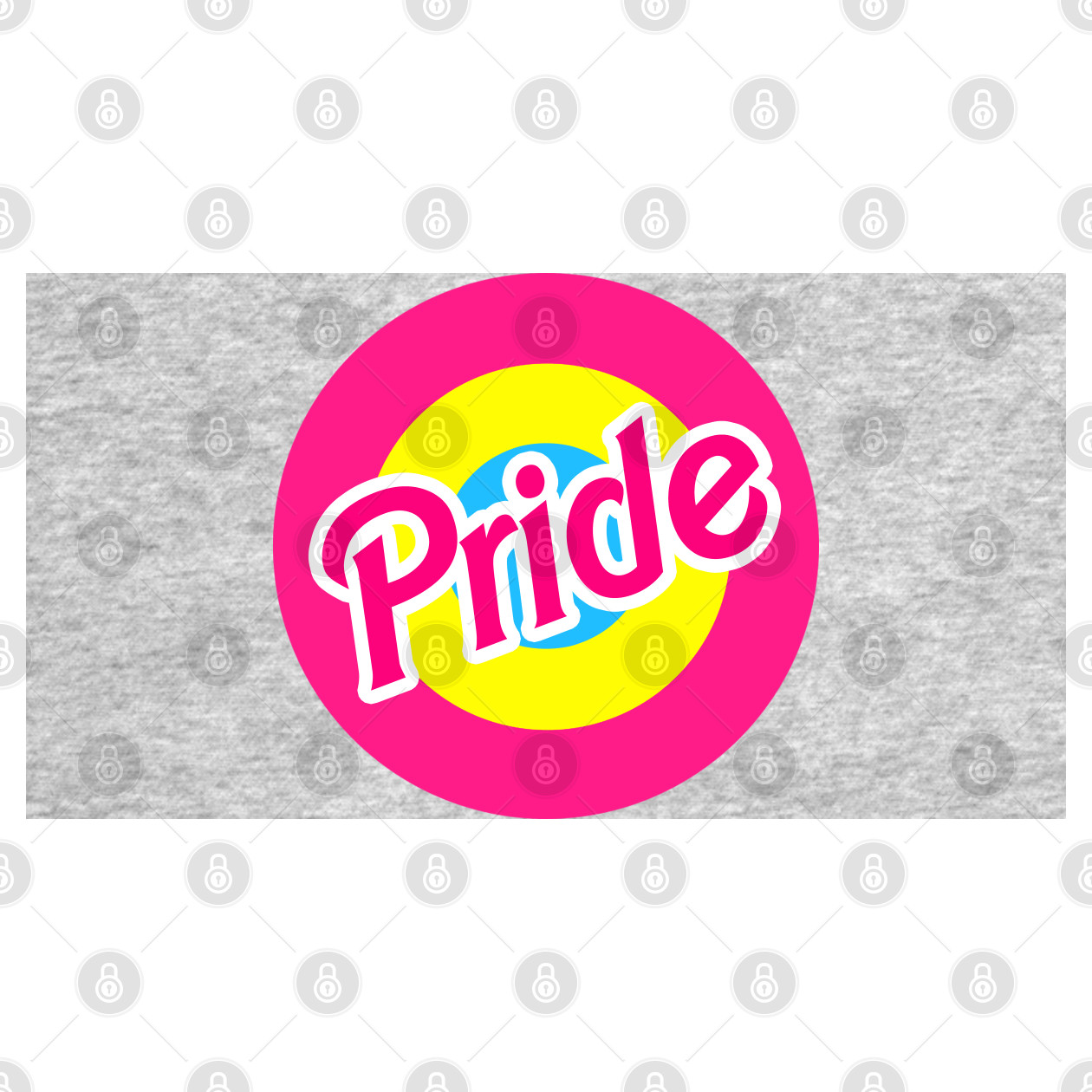 Pride - Pan Target - Pan Pride Flag - Bullseye 2.0 - Pan Pride - T ...