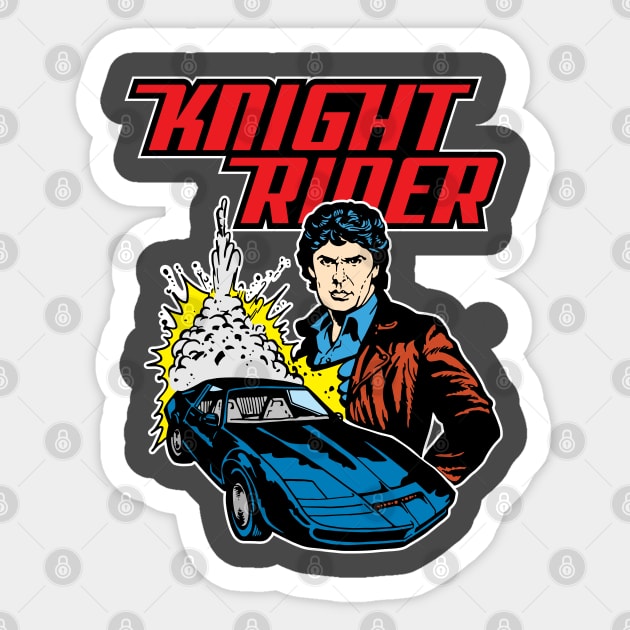 Knight Rider - Knight Rider - Sticker | TeePublic