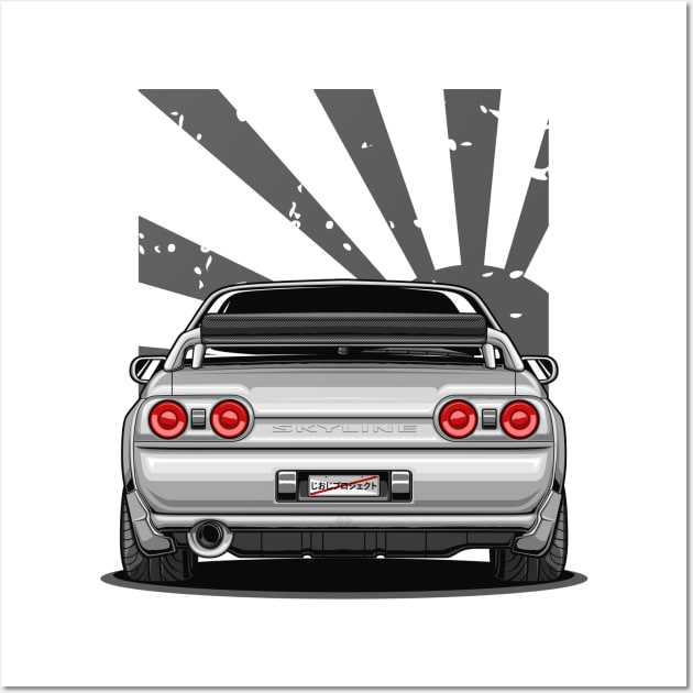 Monster Skyline GT-R R32 (Crystal White) - Gtr R32 - Posters and Art ...