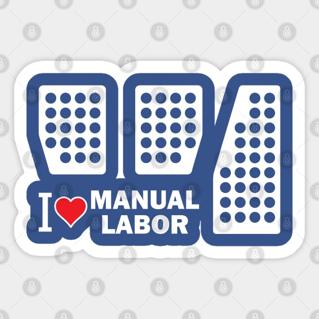 Manual Transmission Light - Manual Transmission - Sticker | TeePublic