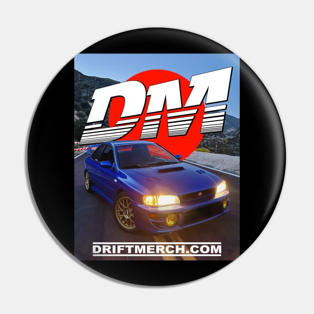 Blue JDM Rally Car with Gold Wheels on a Touge Mountain Pass - Jdm Car ...