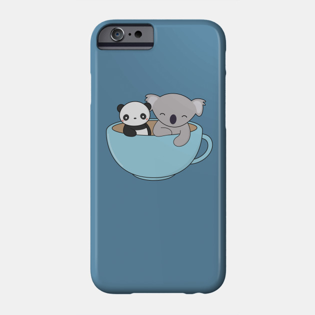 Kawaii Cute Koala and Panda - Koala - Phone Case | TeePublic