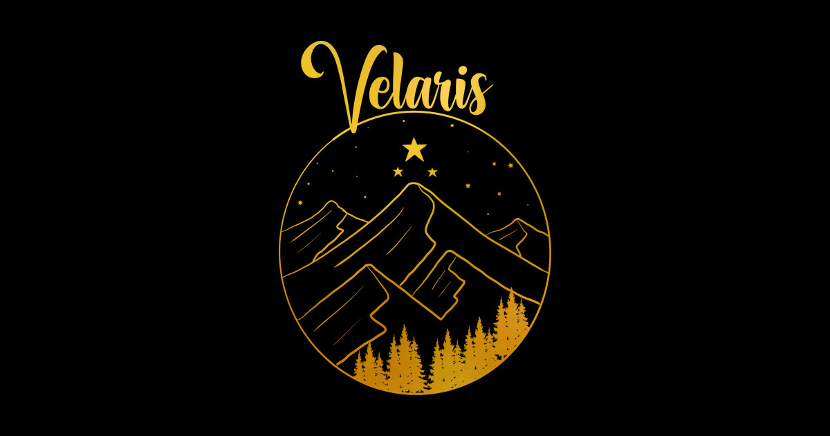 Velaris landscape golden design - Will Watch - Sticker | TeePublic