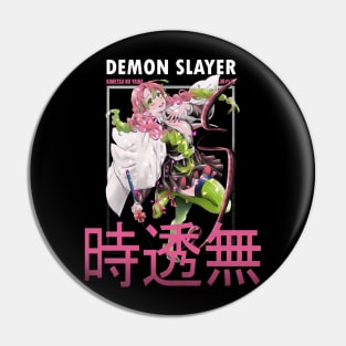 Demon Slayer Hashira Mitsuri Kanroji Pins and Buttons for Sale | TeePublic