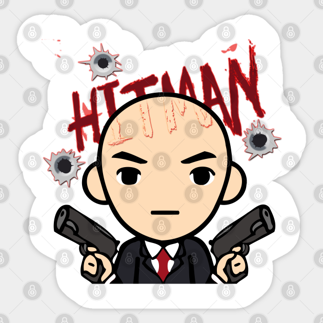 Hitman - Hitman - Sticker | TeePublic