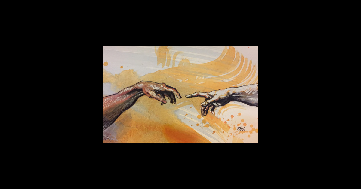 Birth of Adam Michelangelo Sistine Chapel - Michelangelo - Magnet ...