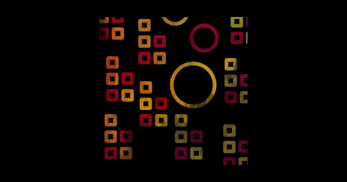 Modern retro design - Retro Geometric Design - Sticker | TeePublic