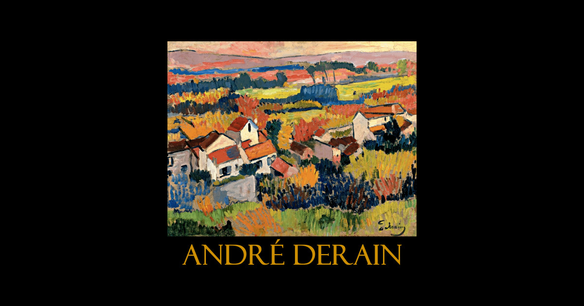 Landscape Near Chatou (1904) by Andre Derain - Paintings - Phone Case ...