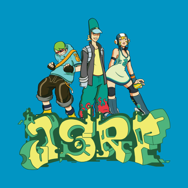 JSRF Trio - Blades - T-Shirt | TeePublic