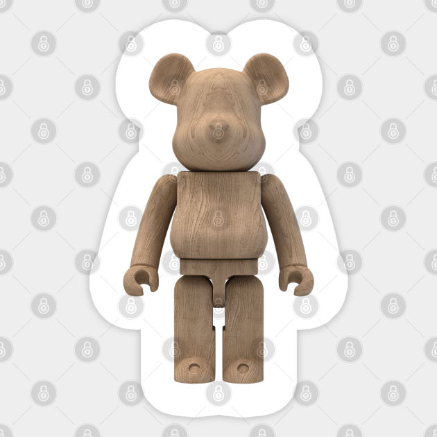 Bear brick - Bearbrick - Sticker | TeePublic