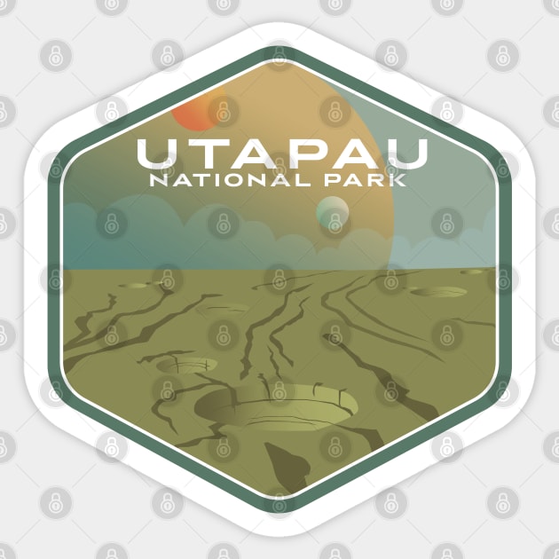 Utapau National Park - Star Wars - Sticker | TeePublic