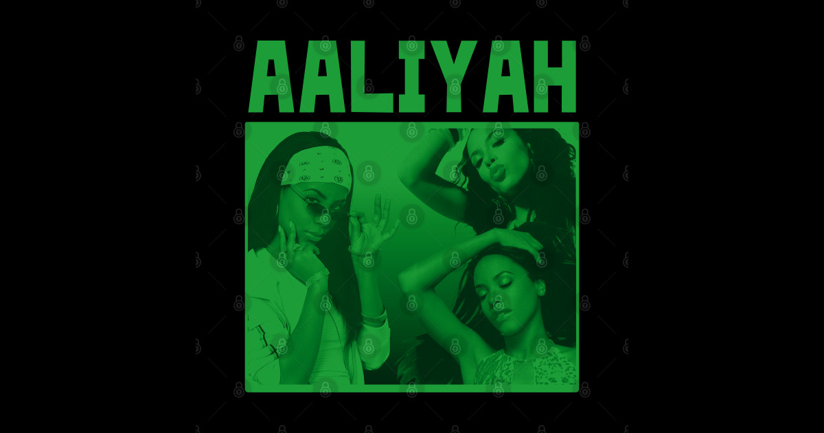 AALIYAH - Aaliyah - Sticker | TeePublic