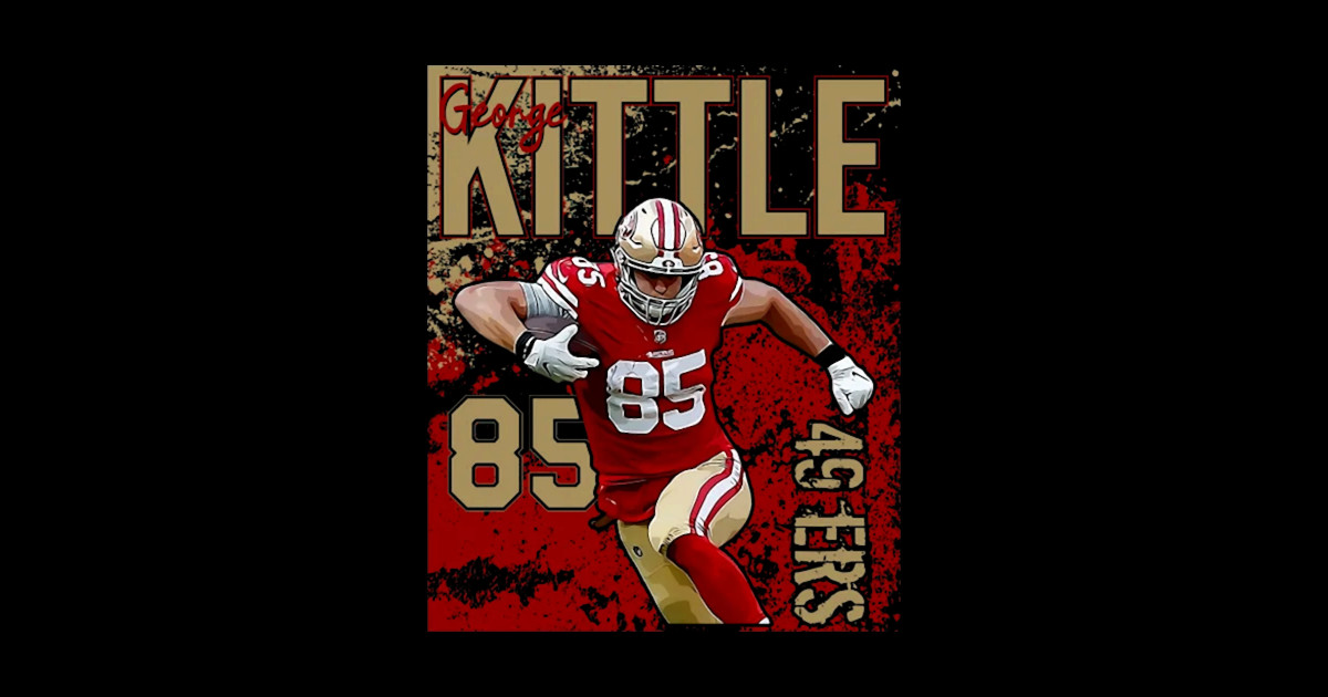 George kittle 49ers - George Kittle 49ers - Sticker | TeePublic