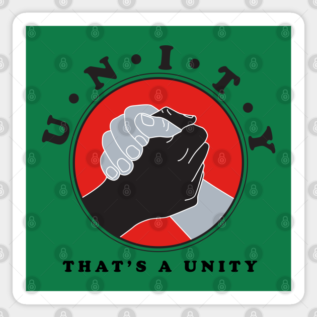 UNITY - Unity - Sticker | TeePublic