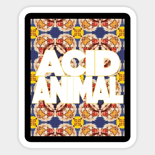 ACID ANIMAL | Psychedelic Tiger Magic | Animal Mirror Art & Design by ...