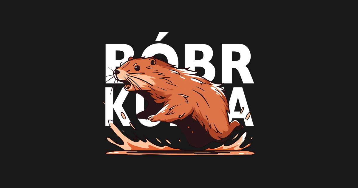 Bobr Meme - Funny Beaver - Beaver - T-Shirt | TeePublic