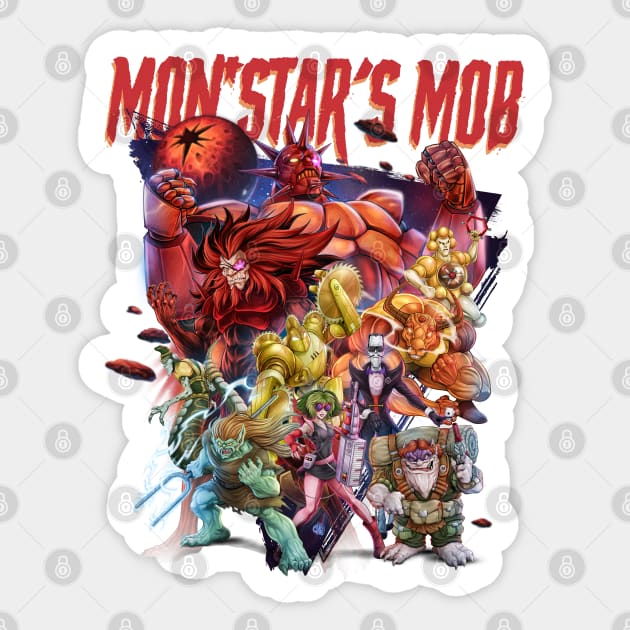 MON*STAR´S MOB - Silverhawks - Sticker | TeePublic
