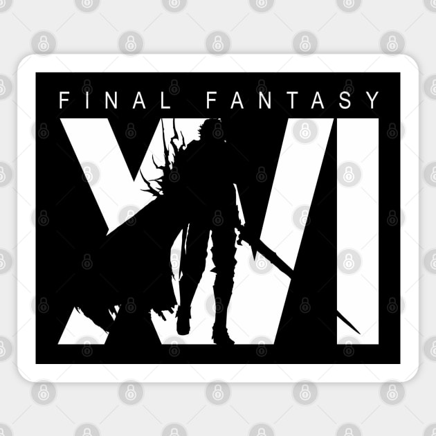 final fantasy XVI Clive Rosfield - Final Fantasy - Sticker | TeePublic