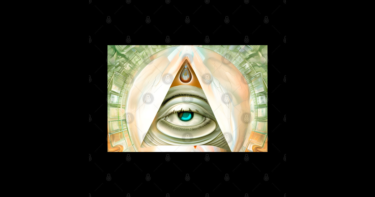 Illuminated Vision (3) - Trippy Psychedelic Eye - All Seeing Eye ...
