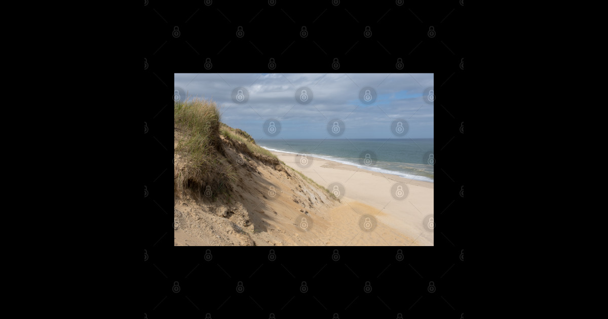 White Crest Beach Wellfleet MA Cape Cod! - Landscape - Sticker | TeePublic