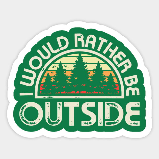 The Great Outdoors - Outdoors - Sticker | TeePublic