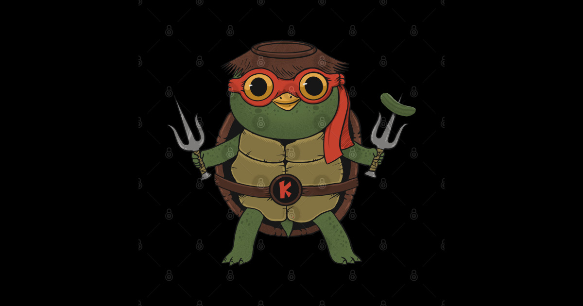 Kappa Ninja Mutant Turtle - Kappa - Sticker | TeePublic