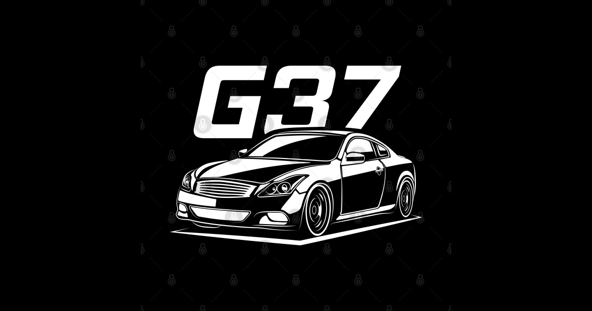 Racing JDM G37 Coupe - G37 - Sticker | TeePublic
