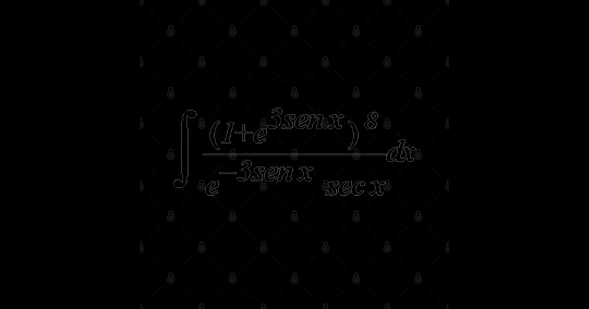 Integrals - Calculus - Sticker | TeePublic