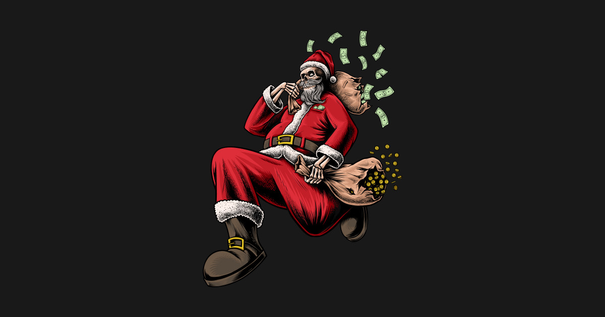 The Christmas Heist - Santa Claus - T-Shirt | TeePublic
