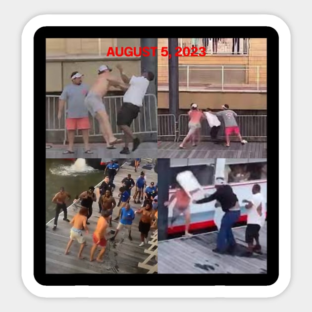 Montgomery riverfront brawl - Montgomery Riverfront Brawl - Sticker ...