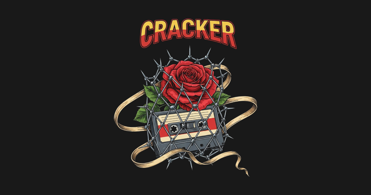 Cracker Rose Cassette - Cracker Band - T-Shirt | TeePublic