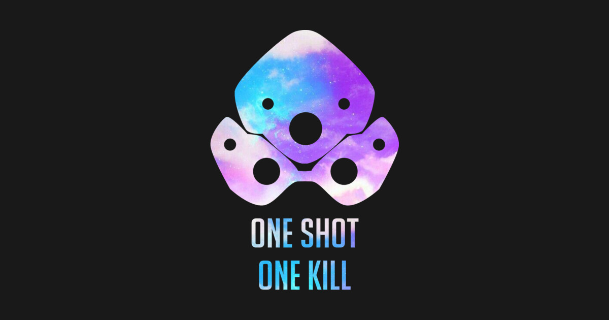 One Shot One kill - Overwatch - T-Shirt | TeePublic