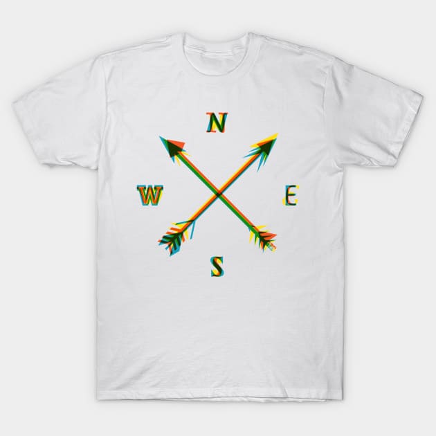Compass - Travel - T-Shirt | TeePublic