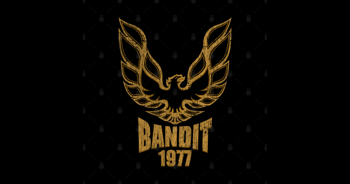 Bandit 1977 Distressed - Smokey And The Bandit - Sticker | TeePublic
