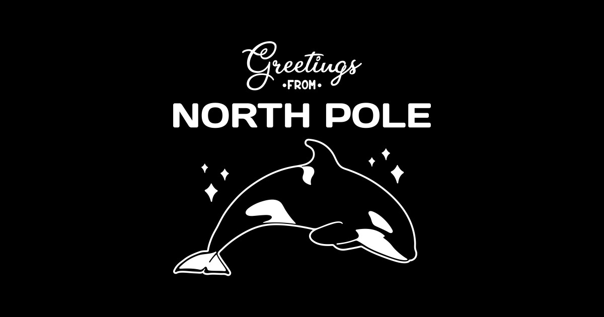 Greetings from the North Pole - Greetings From The North Pole - Sticker ...