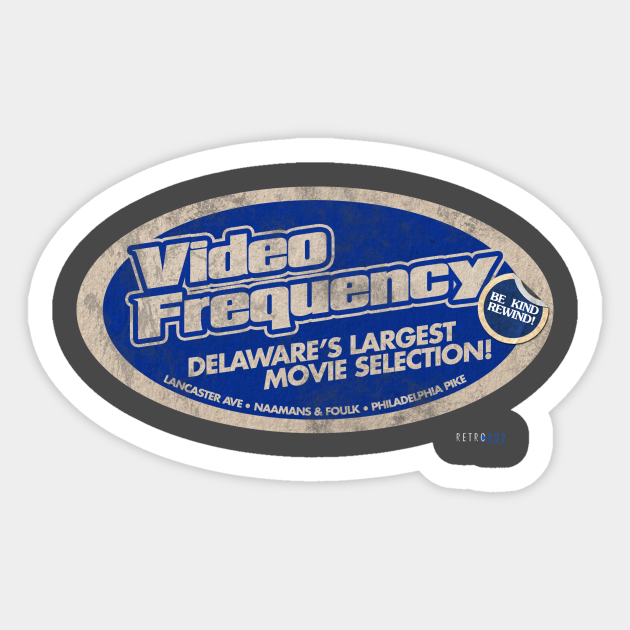 Video Frequency! - Video Frequency Delaware - Sticker | TeePublic