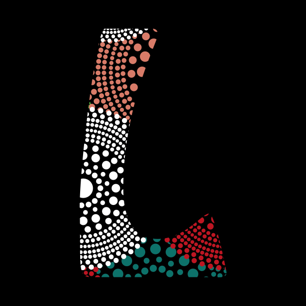 L Aboriginal Letter - Aboriginal Art - Pin | TeePublic