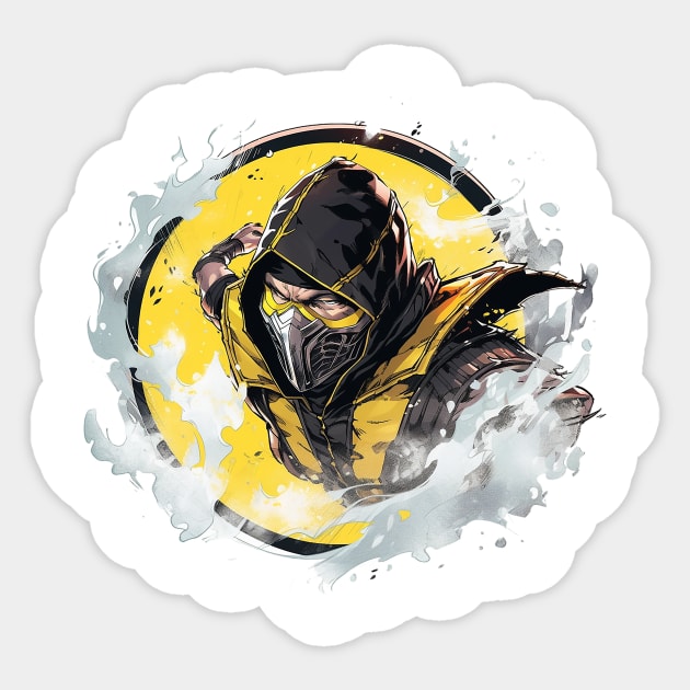 mortal kombat - Mortal Kombat - Sticker | TeePublic