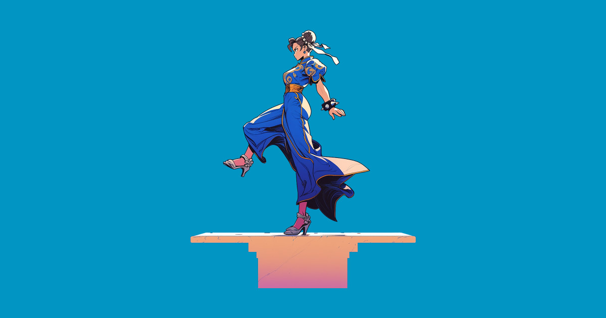 chun li - Chun Li - T-Shirt | TeePublic