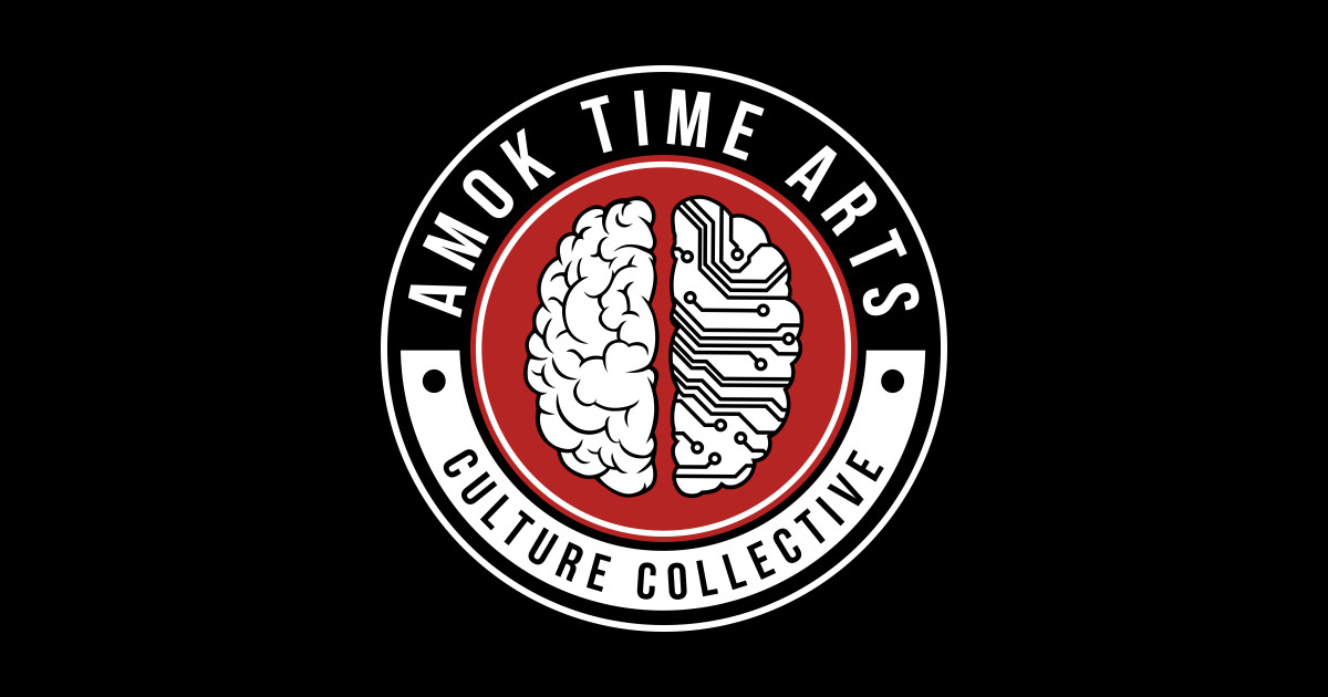 Amok Time Arts Logo - Amok Time Arts - Sticker | TeePublic