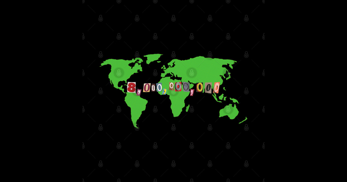 WORLD POPULATION DAY - World Population Day - Sticker | TeePublic