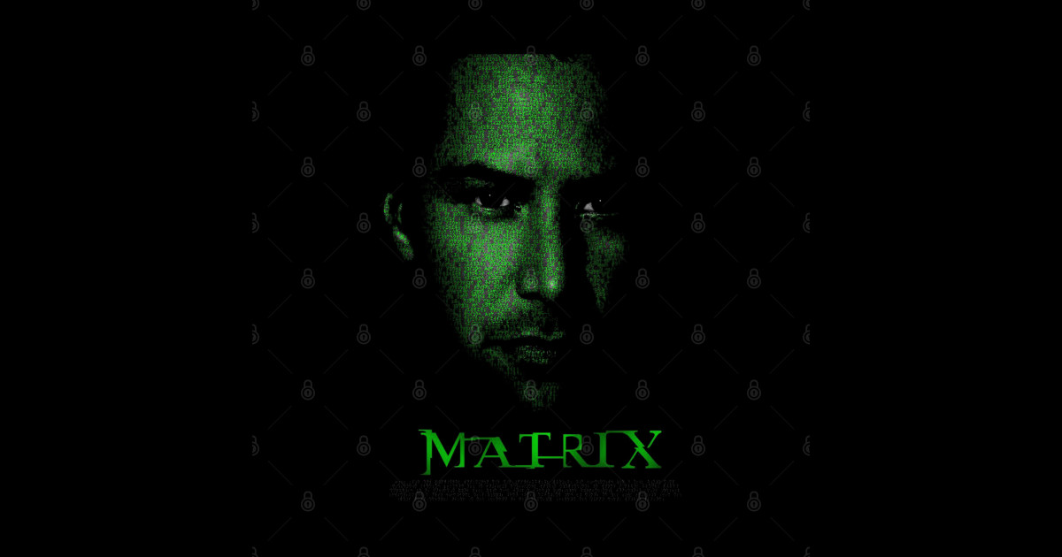 The Matrix Vintage - The Matrix - Sticker | TeePublic