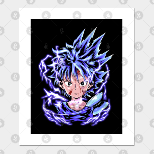 Killua Zoldyck Power Up - Killua Zoldyck - Posters and Art Prints ...